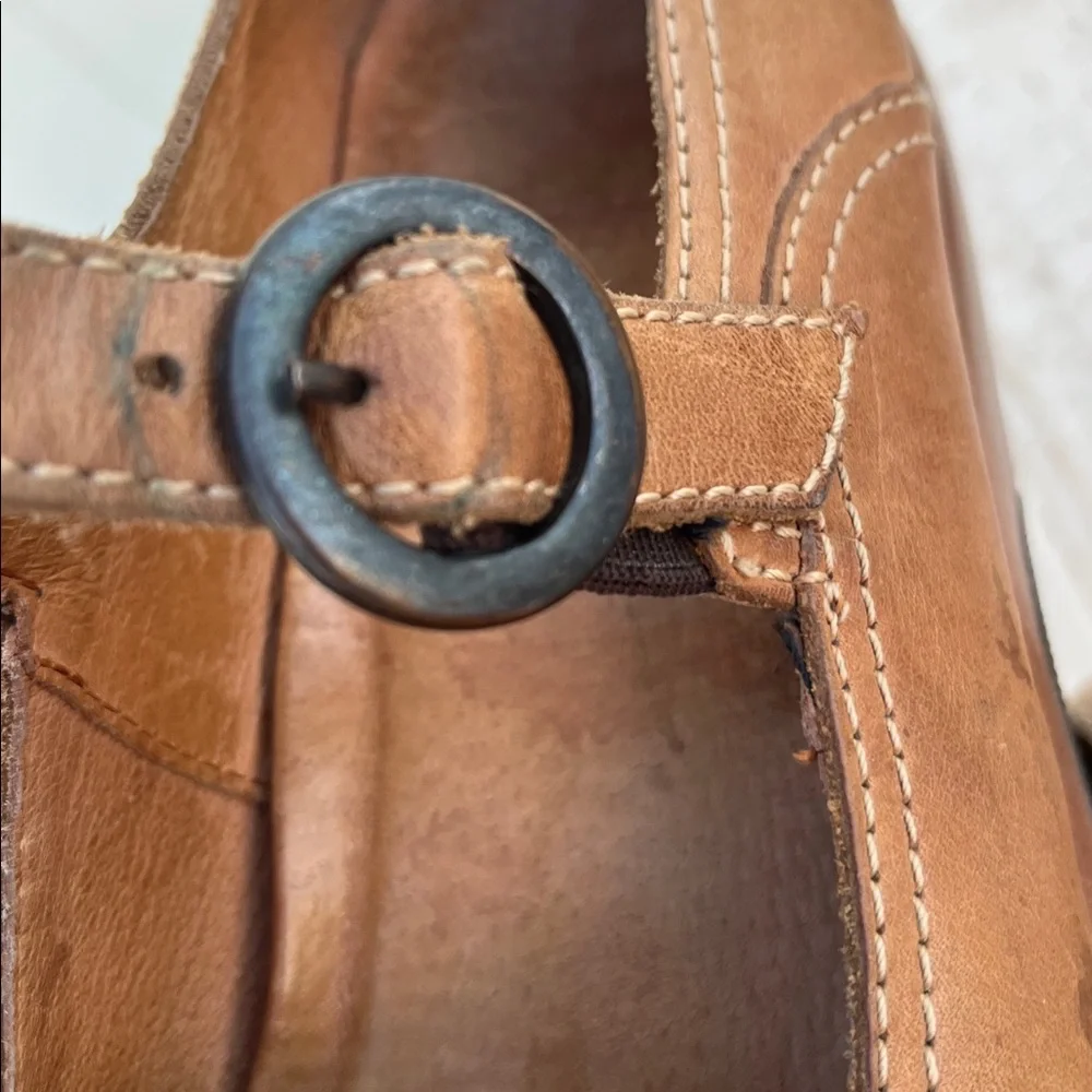 Dansko | Shoes | Dansko Brown Leather Mary Jane Sandals 39 859 | Poshmark